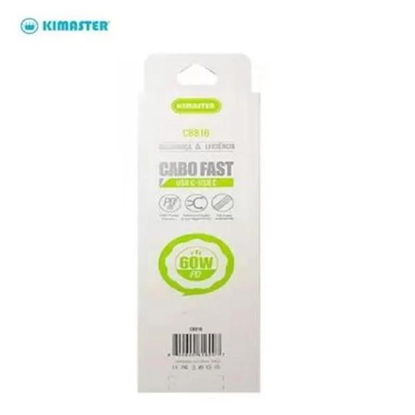 Cabo Kimaster USB-C CB816 - Farmácia São João