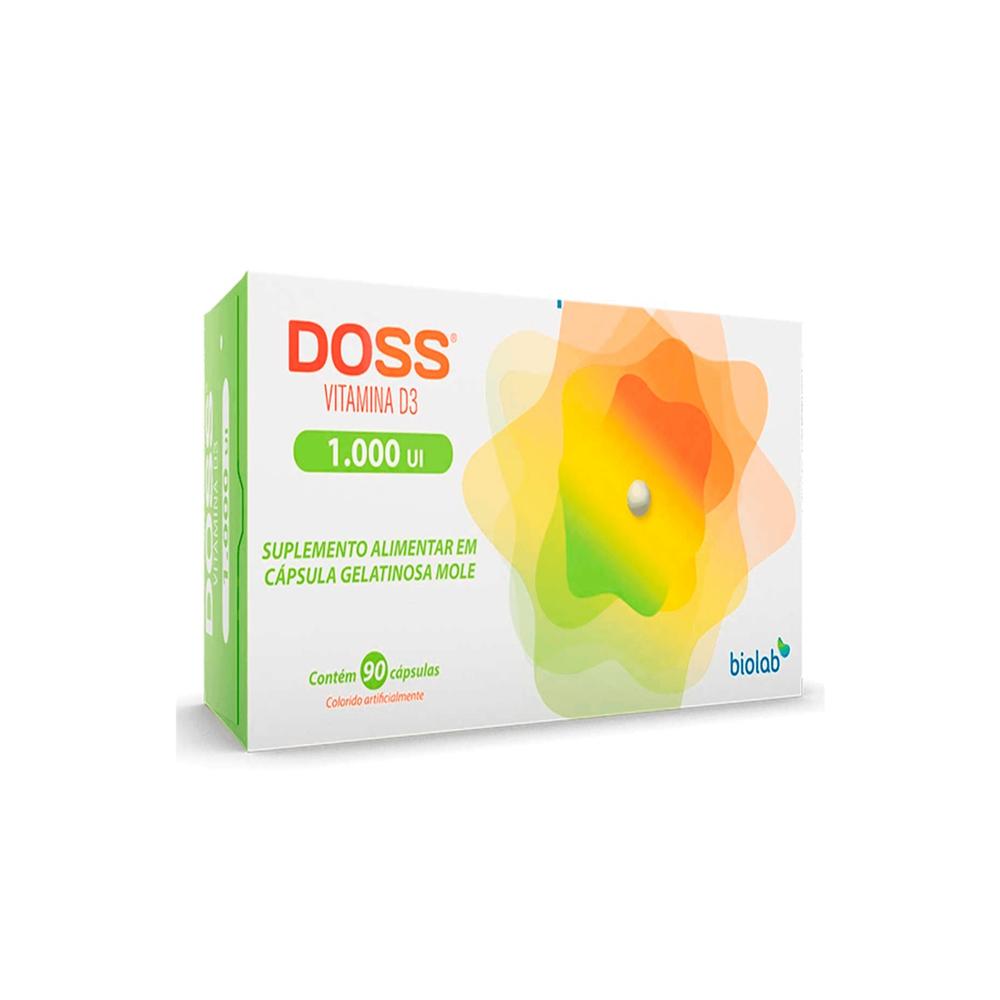 Doss 1 000UI 90 Cápsulas Biolab - Farmácias São João