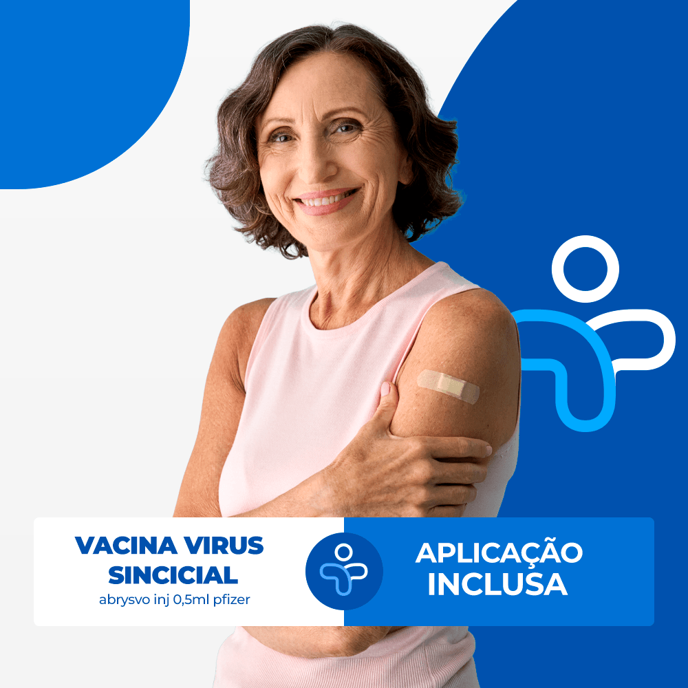 Vacina Vírus Sincicial Abrysvo Injetável Pfizer 0,5ml + Aplicação ...
