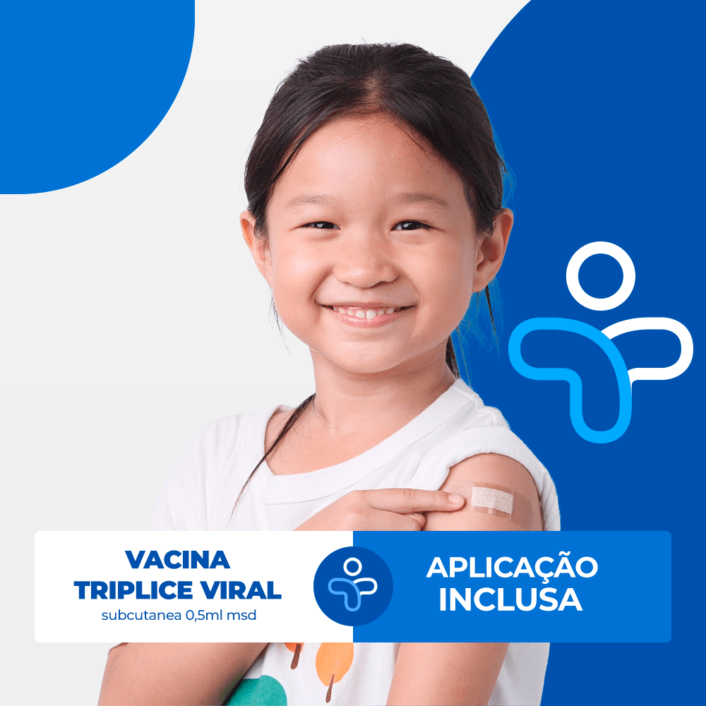 Vacina Tríplice Viral SCR MMR II Adulto/Pediátrico Injeção Subcutânea 0 ...