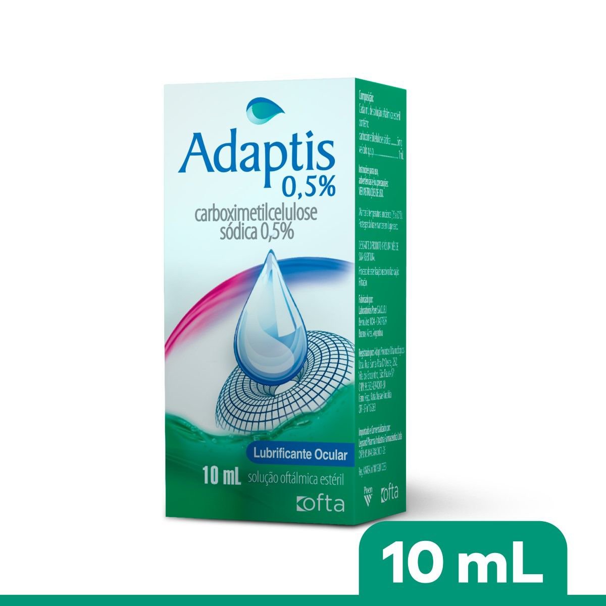 Colírio Adaptis 0,5% 10ml - Farmácias São João