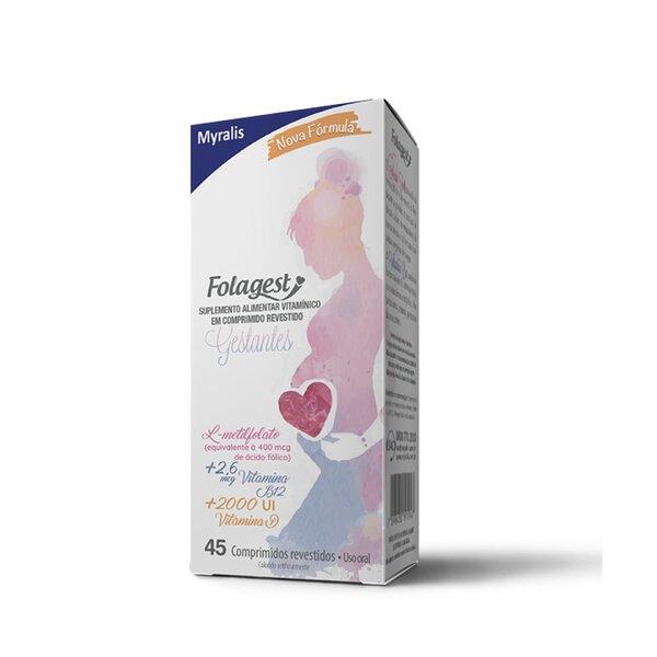Folagest 45 Comprimidos - Farmácia São João